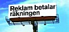 Reklam betalar räkningen